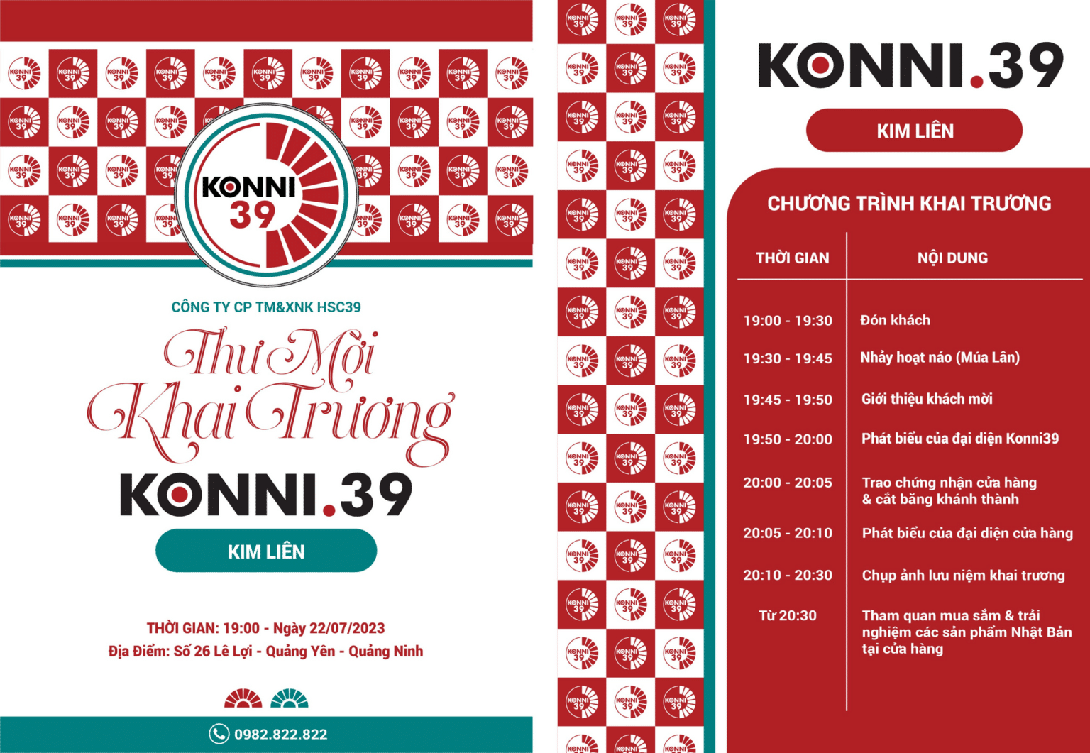 Mẫu kịch bản khai trương cửa hàng chi tiết cho chủ cửa hàng - Konni 39